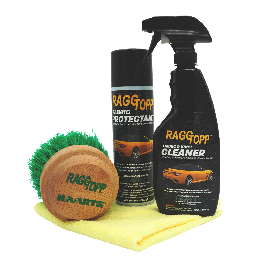 RaggTopp Fabric Convertible Top Cleaner & Protectant Kit