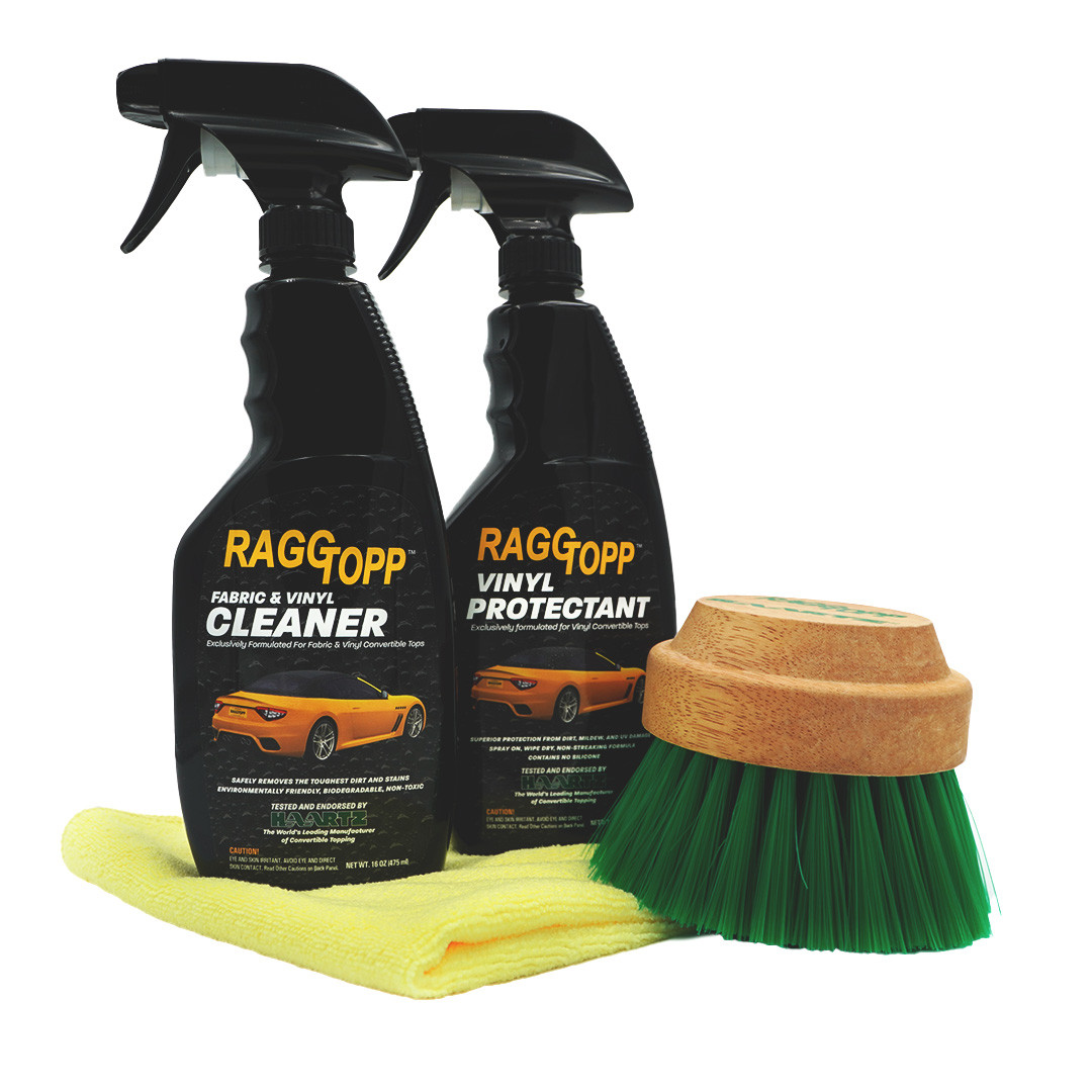 RaggTopp Fabric Convertible Top Cleaner & Protectant Kit