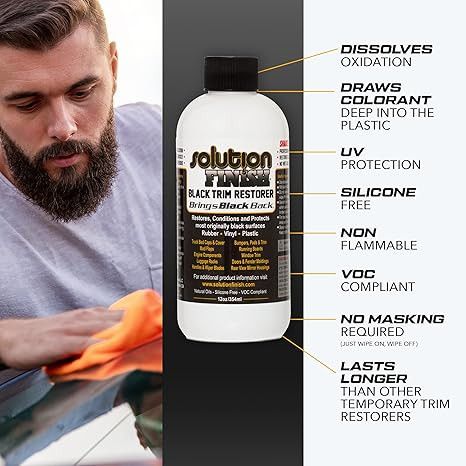 Solution Finish Black Plastic And Vinyl Restorer - Autogeek - Your ...