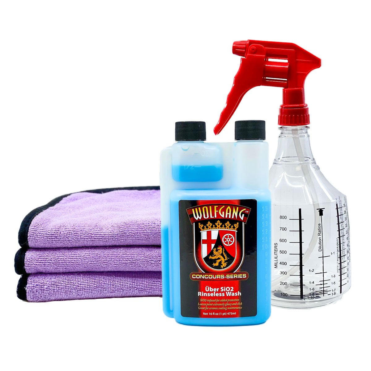 Wolfgang Uber Rinseless Wash In-A-Bucket Kit