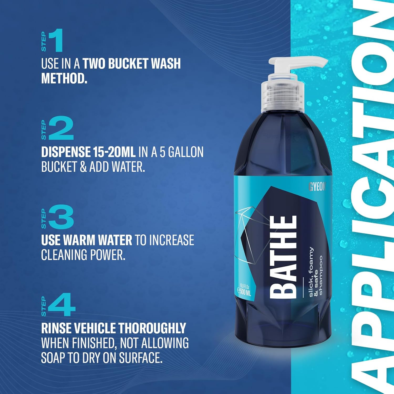 GYEON Q2M Bathe | Car Shampoo - Autogeek.net