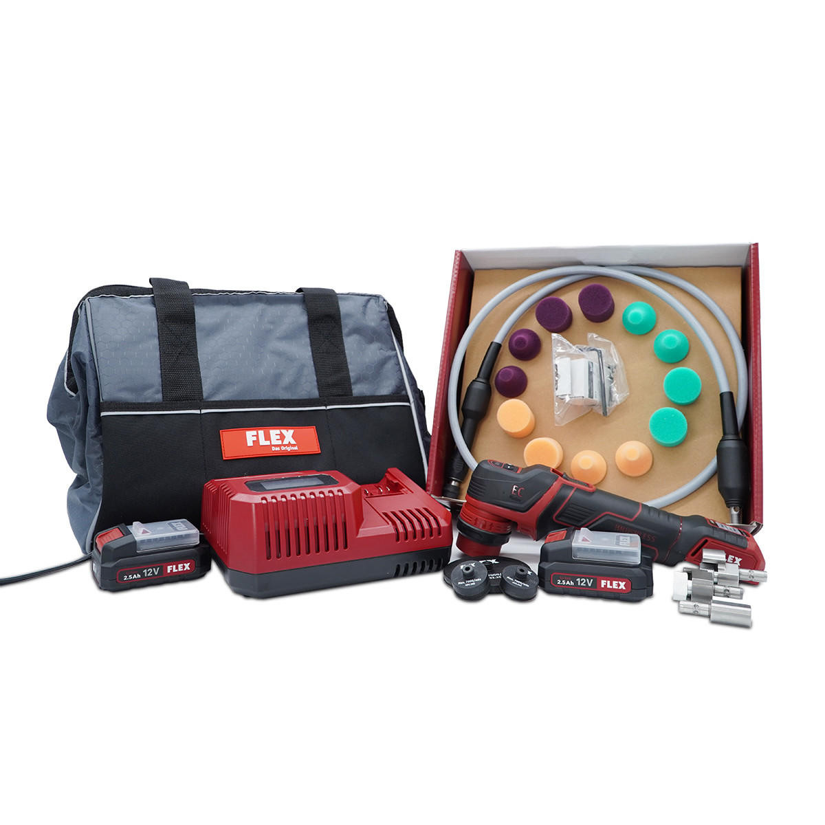 Flex PXE 80 Cordless Mini Nano Polisher | Bare Tool Only | No Batteries ...
