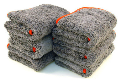 Cobra Chinchilla Microfiber Buffing Cloths 16x16 In 6 Pack