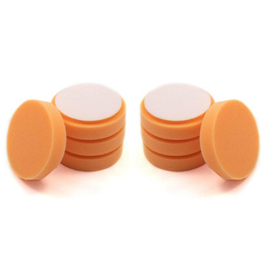 8 Pack Cyclo Premium Orange Foam Pads 4 Inch