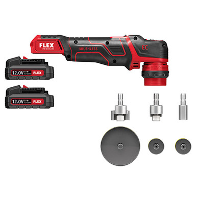 FLEX PXE 80 12-EC Mini Polishing Kit | Polisher Kit