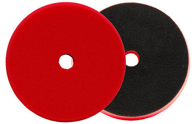 6.5 Inch Lake Country Force Hybrid Red Waxing Pad Single