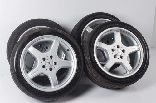 Mercedes 2304012002 AMG Alloy Wheel x4 - Silver | R230 SL - The R129 Co