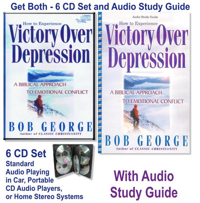 Victory Over Depression 6 CDs & Audio Study Guide - Bob George ...