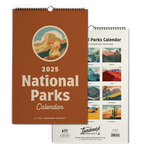 2025 National Parks Calendar - The Mountaineer