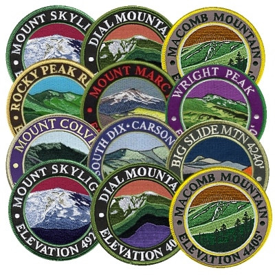 Adirondack 46 Patch Set - The Mountaineer