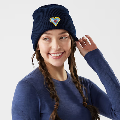 Smartwool Geo Peaks Patch Beanie - The Mountaineer