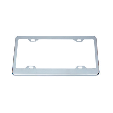 DELUXE CHROME LICENSE PLATE FRAME