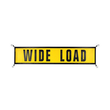 18 X 84" EZ HOOK WIDE LOAD SIGN