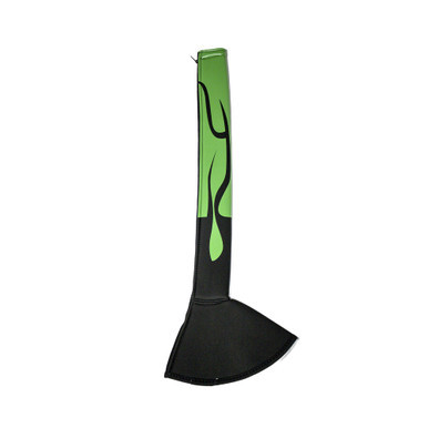 30" SHIFTER BOOT COVER - GREEN FLAME