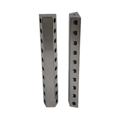 STAINLESS STEEL UNIVERSAL AIR CLEANER BRACKETS W/ 20 - 3/4" ROUND LIGHT ...