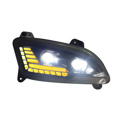 PETERBILT 587/ 579 2022+ LED HEADLIGHT W/ HALO & SEQUENTIAL TURN SIGNAL ...