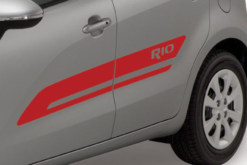 Kia Rio5 Body Graphics - Free Shipping | Kia Stuff