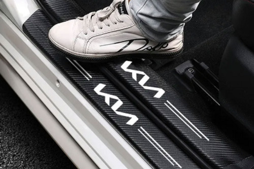Kia 4-Piece Door Sill Protective Strips | Kia Stuff