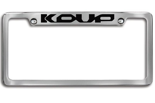 Kia Forte Koup Upper Logo License Plate Frame | Kia Stuff