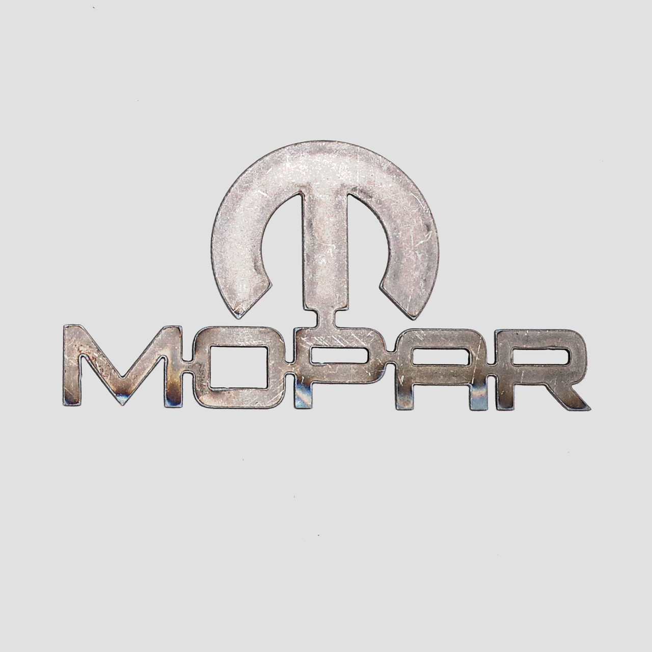 Mopar Steel Wall Art - PLYMOUTH Script - Detroit Muscle Technologies, LLC