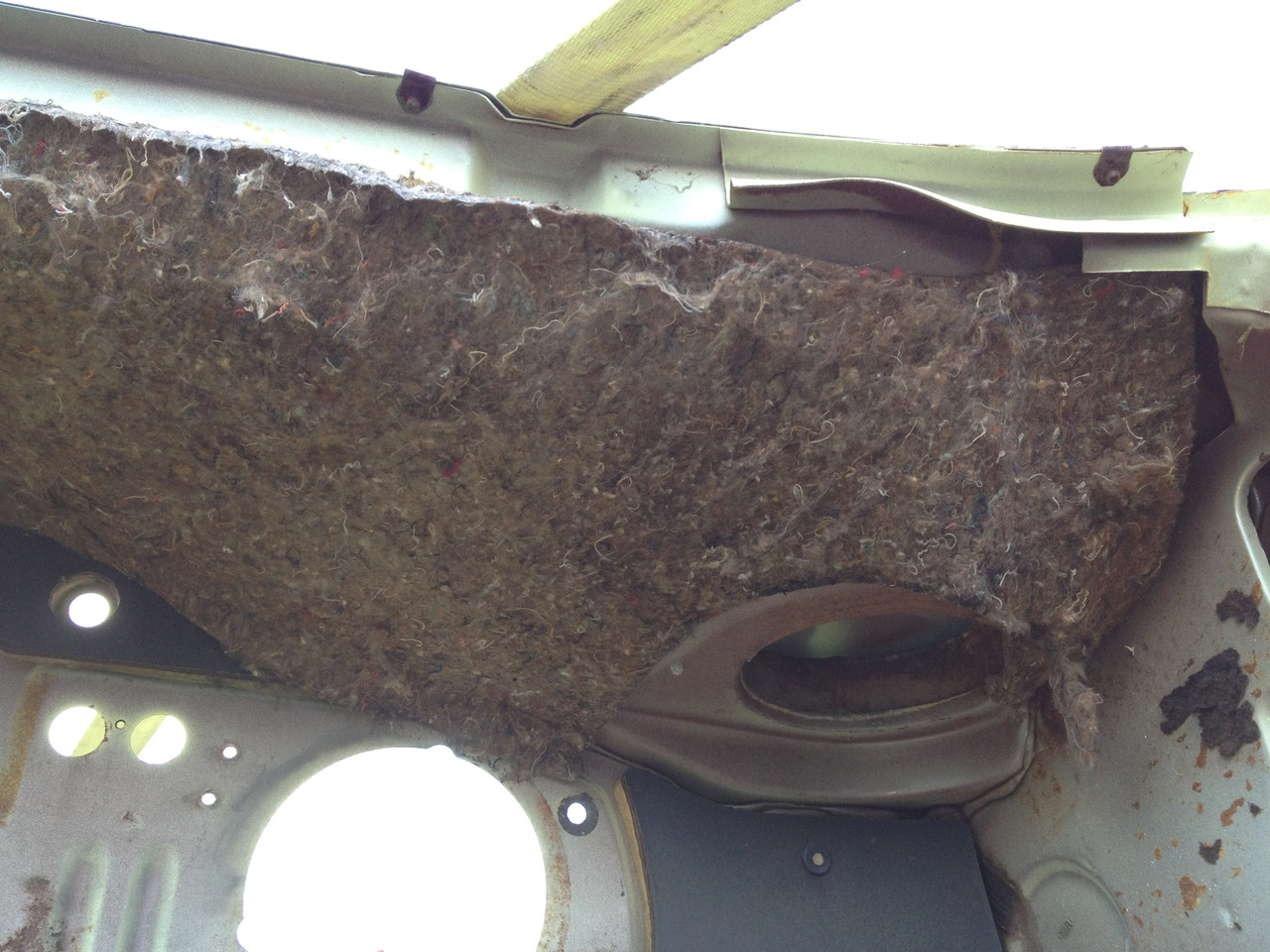 Mopar A Body 67-72 AC Firewall Insulation with Pins - Detroit Muscle ...