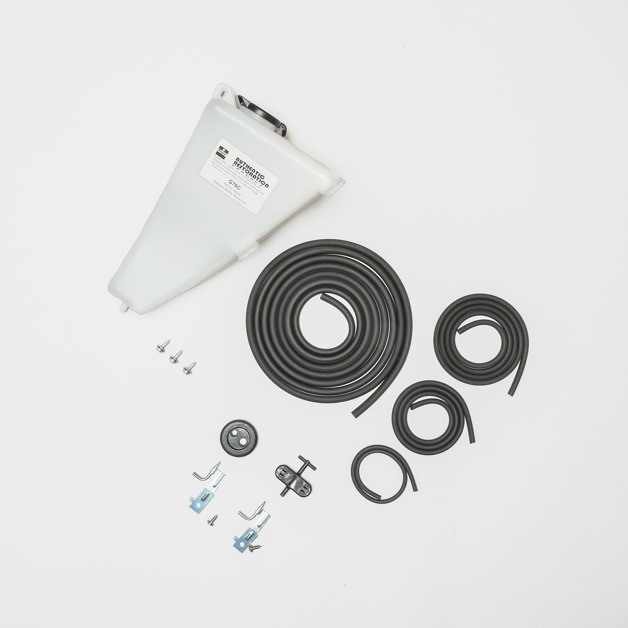 Mopar E Body 70 MANUAL Wiper Washer Bottle Reservoir Set BUNDLE - pump ...
