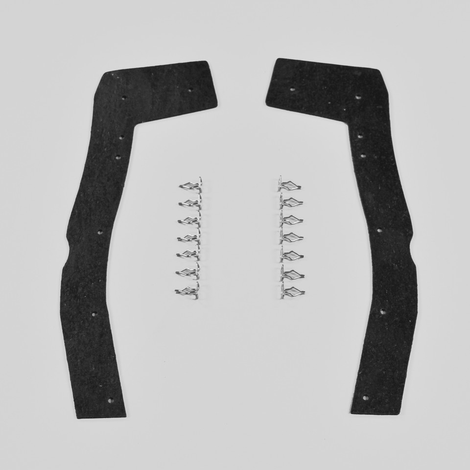 Mopar A Body 67-69 Barracuda STEEL Inner Fender Splash Shields ...