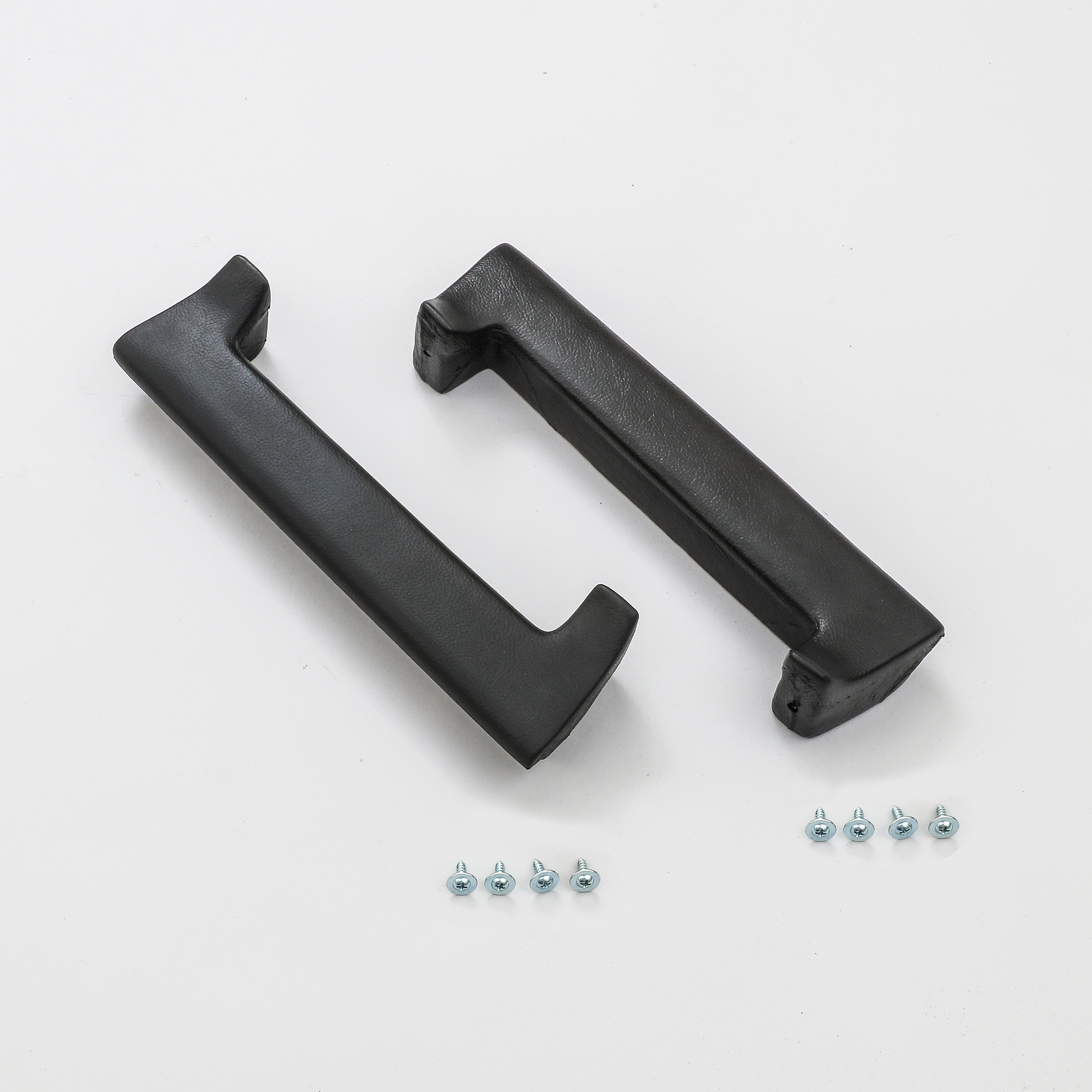 Mopar E Body 70-74 Challenger Front Arm Rest Pad Set with Screws BLACK ...