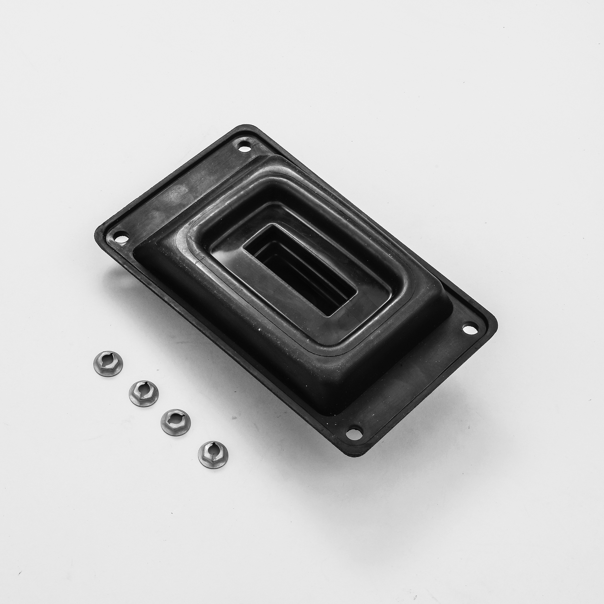 Mopar B Body 66-70 CONSOLE Shifter Boot & Nuts - Detroit Muscle ...
