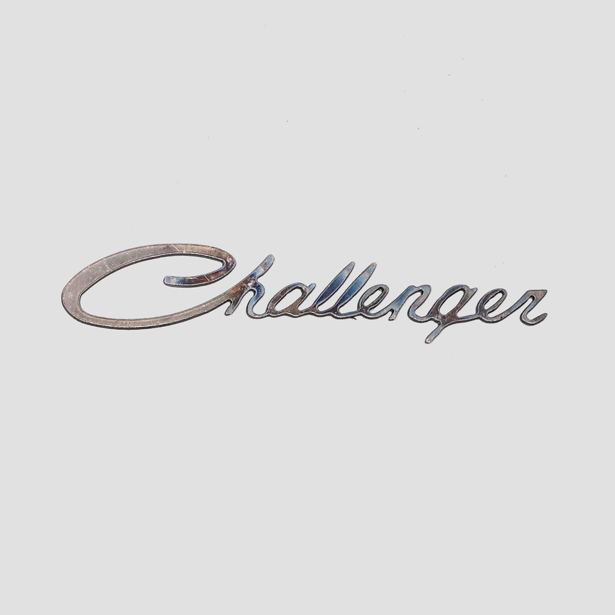 Mopar Steel Wall Art - CHALLENGER Script - Detroit Muscle Technologies, LLC