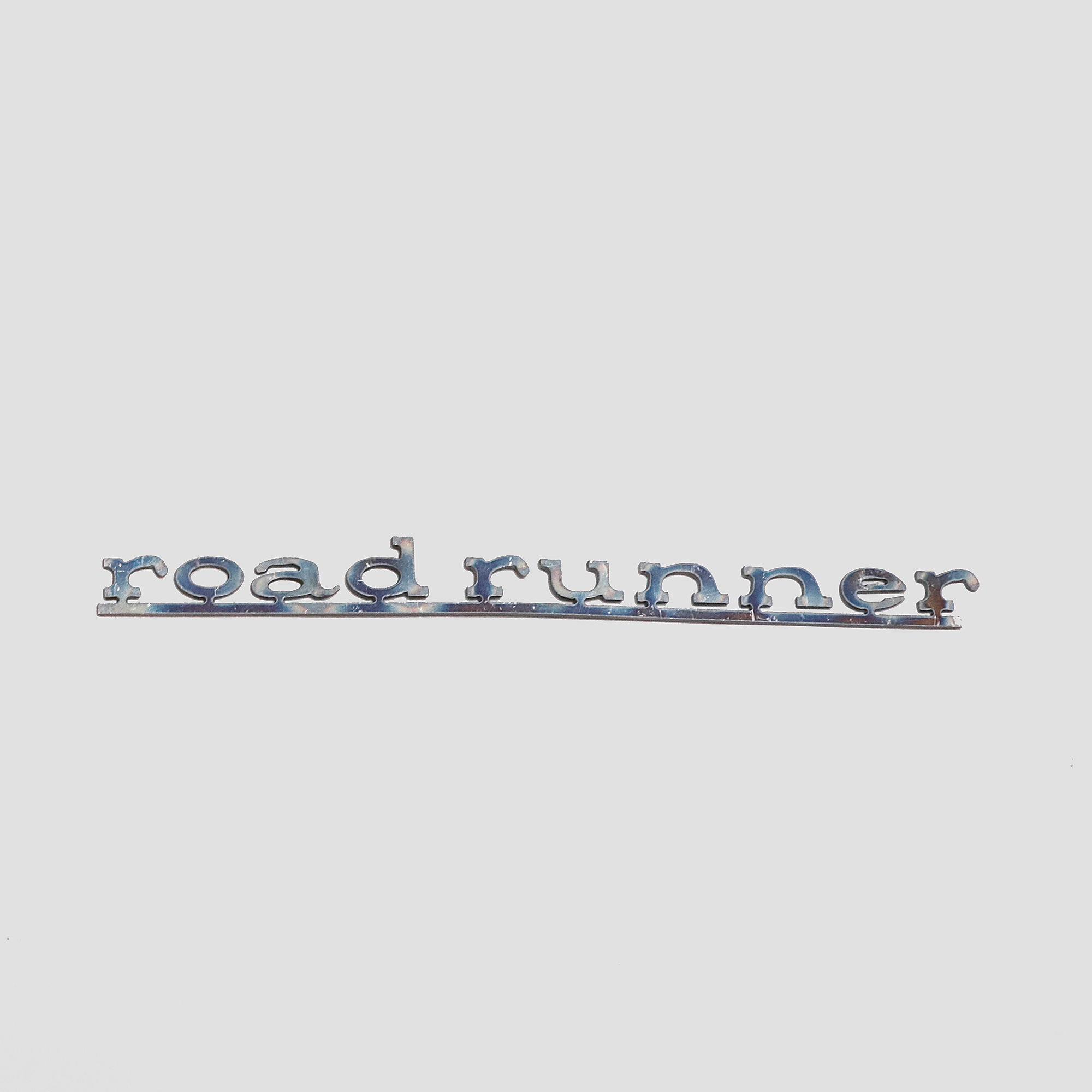 Mopar Steel Wall Art - ROADRUNNER Text - Detroit Muscle Technologies, LLC