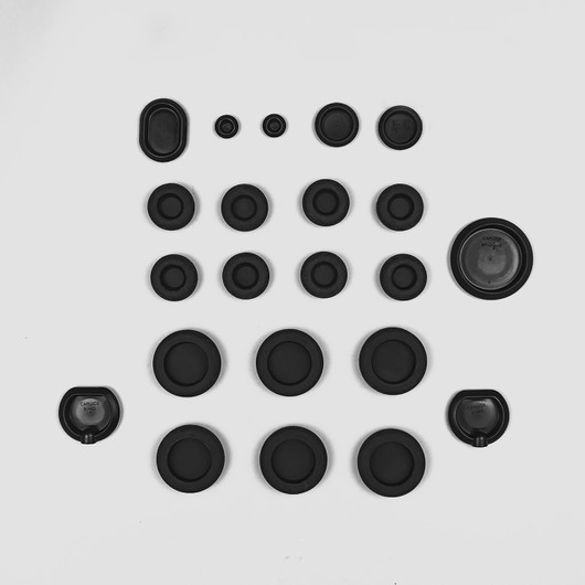 Mopar A Body 70-76 Dart Demon Duster Valiant 22pc Body Plug Set ...