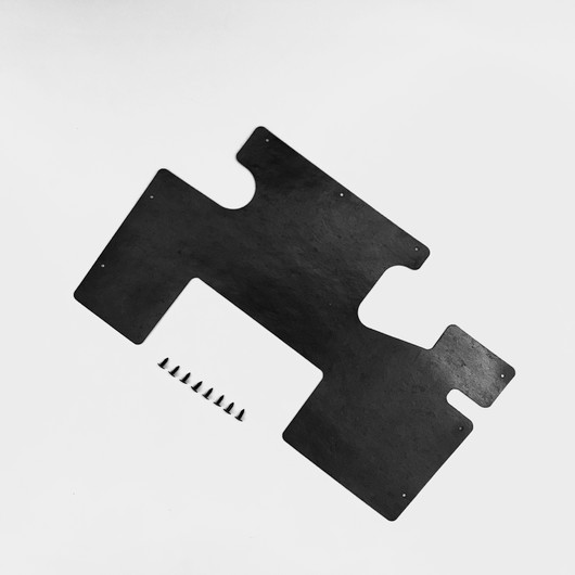 JEEP YJ 91-95 Wrangler 4cyl Lower Alternator Radiator Splash Shield ...