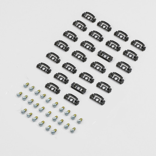 Mopar A Body 68-69 Barracuda FASTBACK Rear Window Reveal Trim Clip Set ...