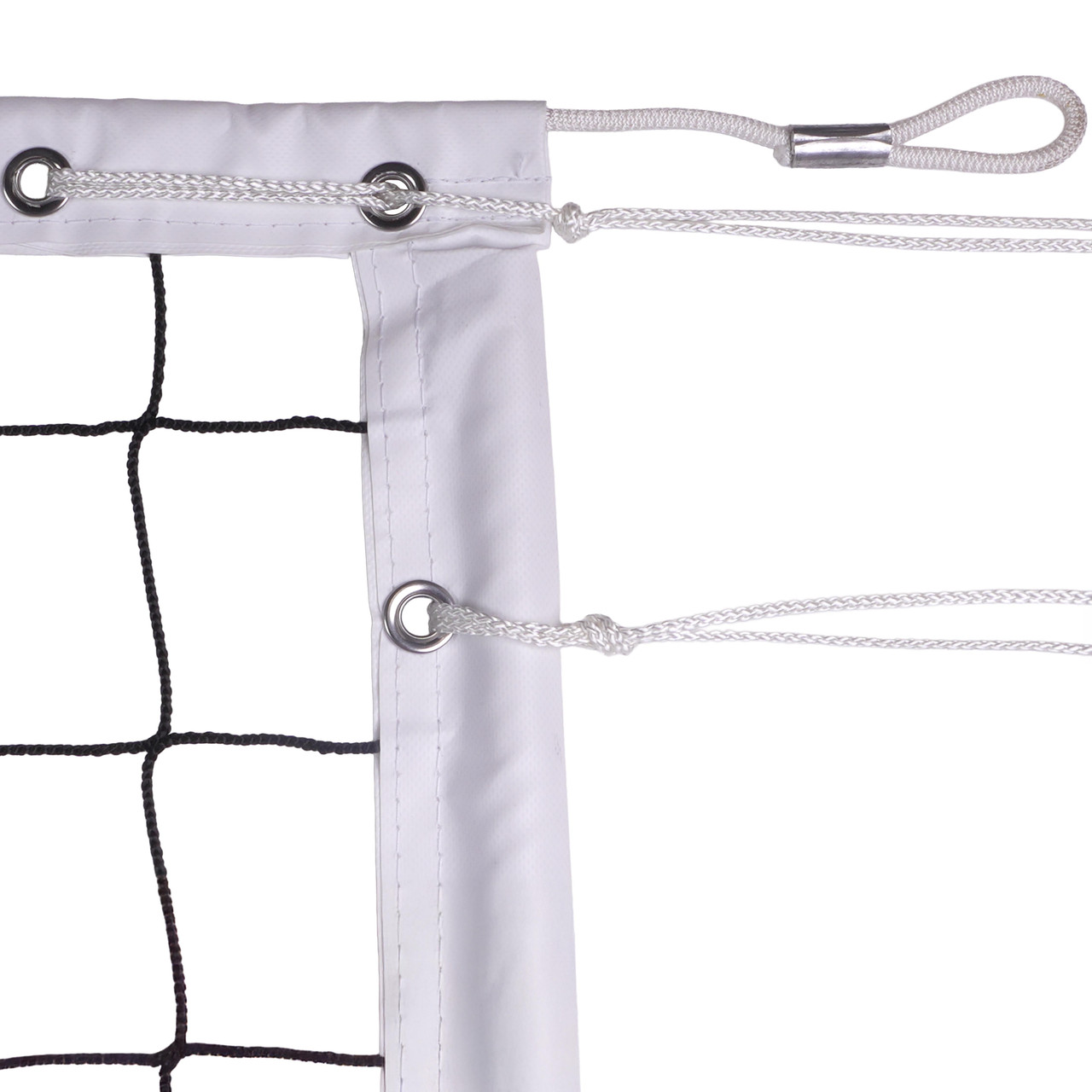 32' Volleyball Net with Steel Cable Top & Bottom