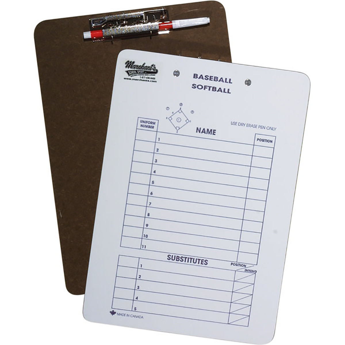 Baseball Line Up Board - Organize Your Team Efficiently