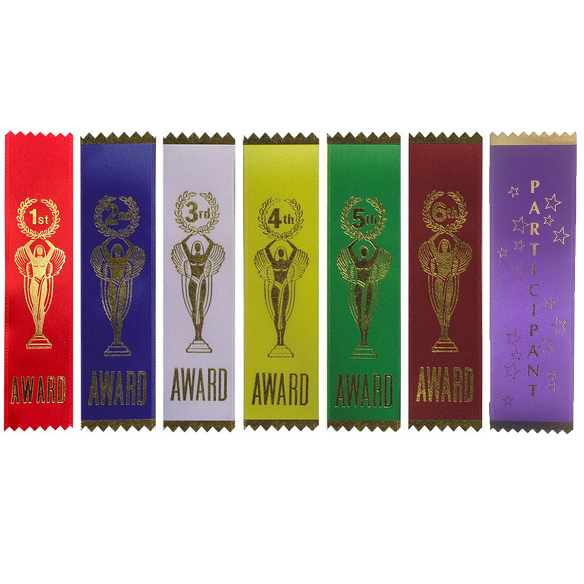 1st Place Satin Award Ribbons - Celebrate Achievements