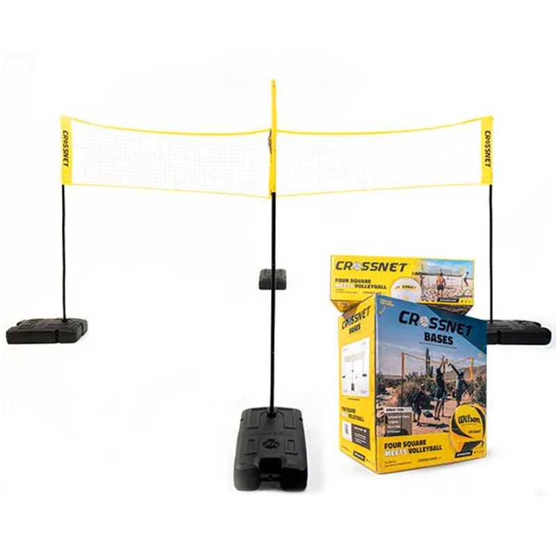 Crossnet Four Square Volleyball Net & Game Set For Sale Nine Square ...