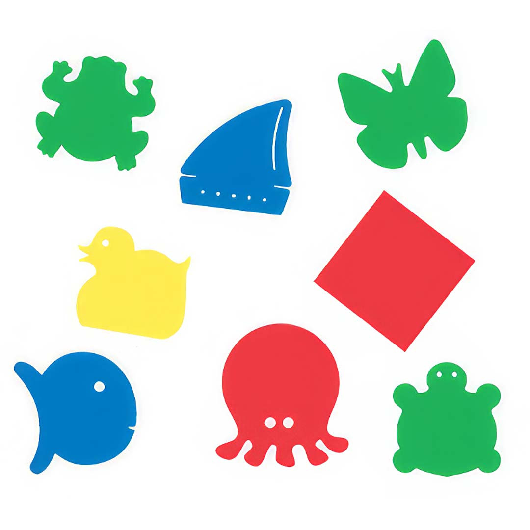 Vibrant Square Foam Play Rafts for Fun & Learning