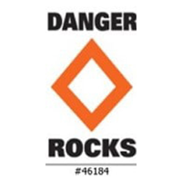 Surmark Label - Danger Rocks