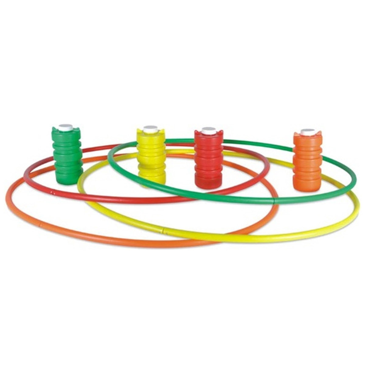 Underwater Dolphin Slalom Swim Game Ring Course Set