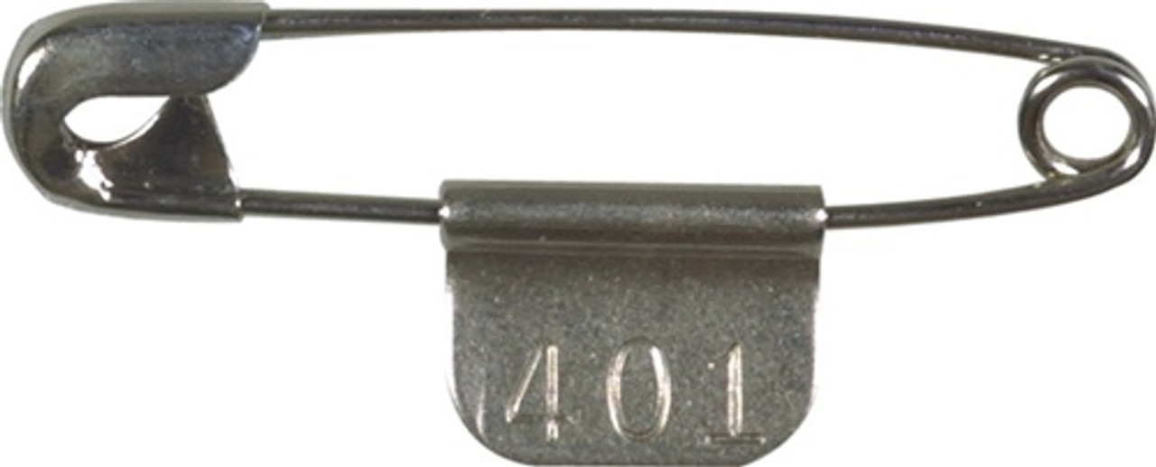 Stamped ID Pins Set of 100 - Rustproof Brass