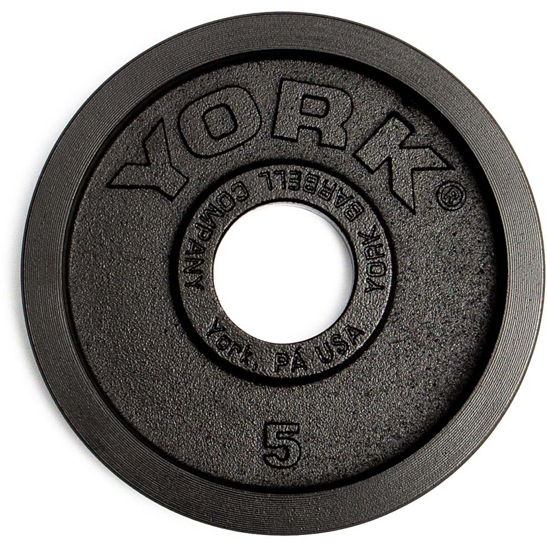 YORK® 2" Legacy Cast Iron Olympic Plate - Precision Milled