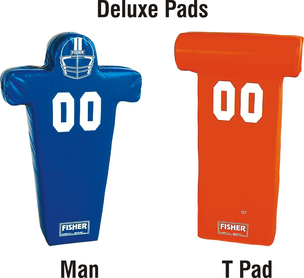 Durable 2-Man Blocking Sled with Adjustable Pads