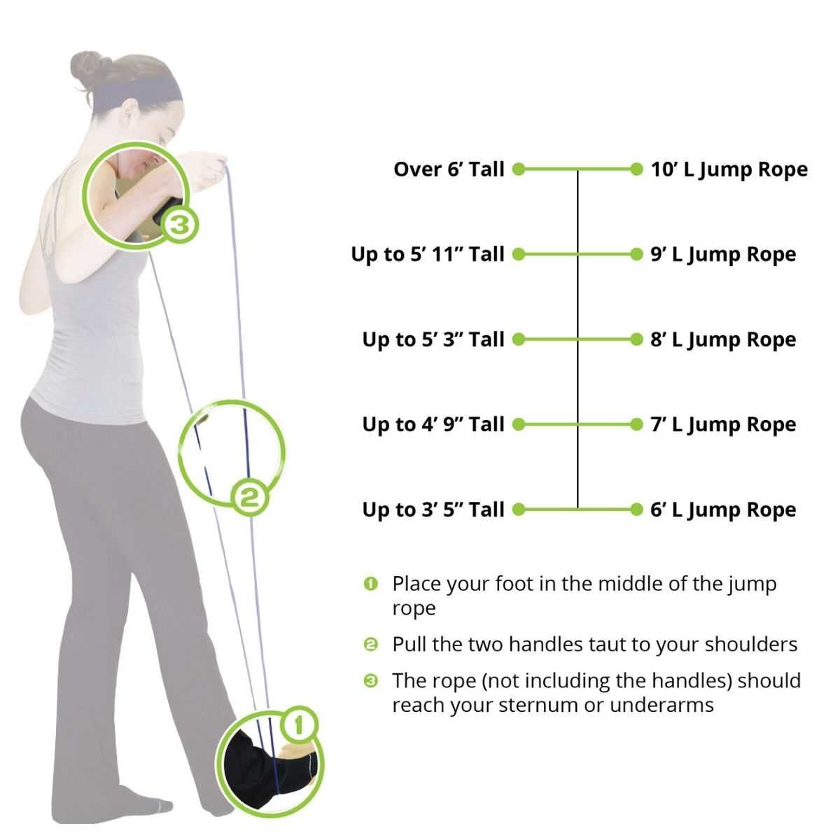 Weighted Jump Rope 4lbs - Blue 10ft for Fitness