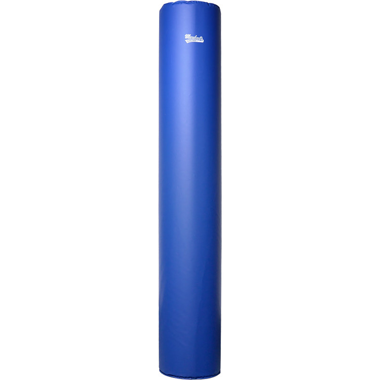 6' Royal Blue Football Goal Post Pad - 4" Thick