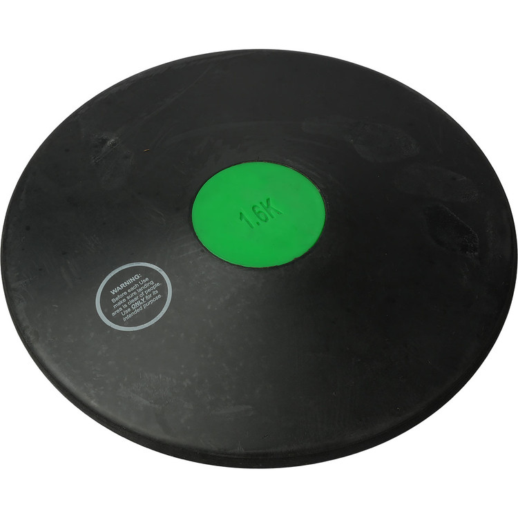 Durable 1.61 kg Rubber Training Discus for All Environments