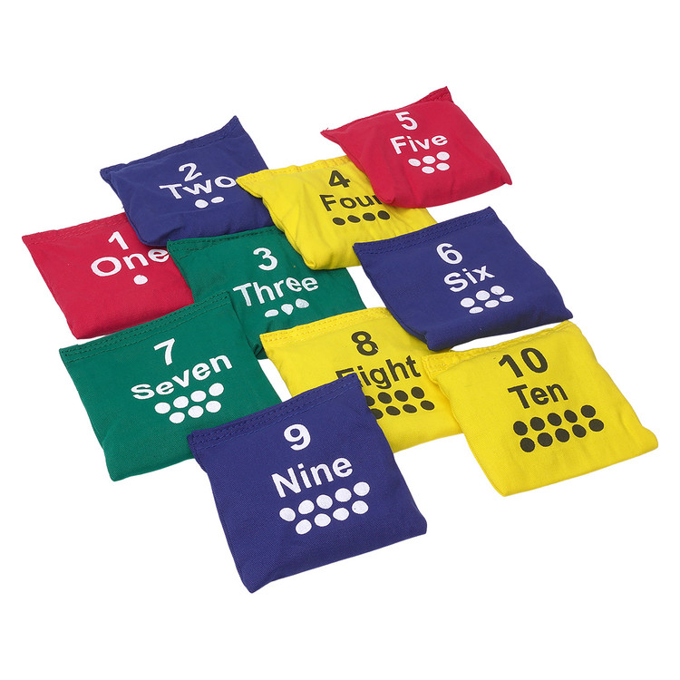 Number Bean Bags Set - Fun & Educational Play