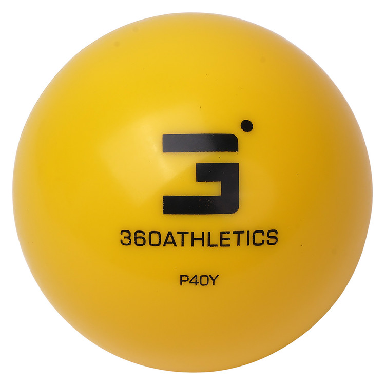 Softex 4" Yellow Vinyl Training Ball - Inflatable