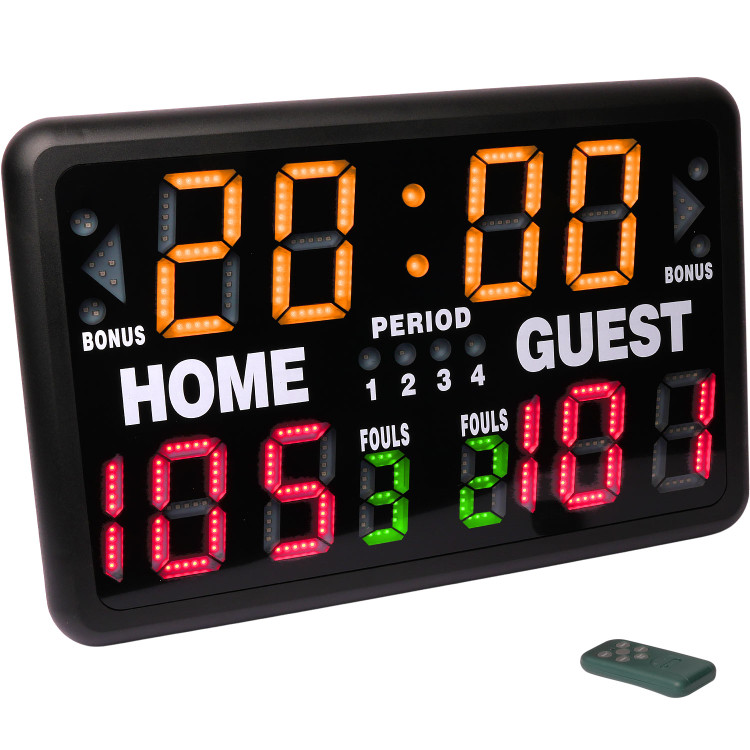 Multi-Sport Indoor Tabletop Scoreboard & Timer